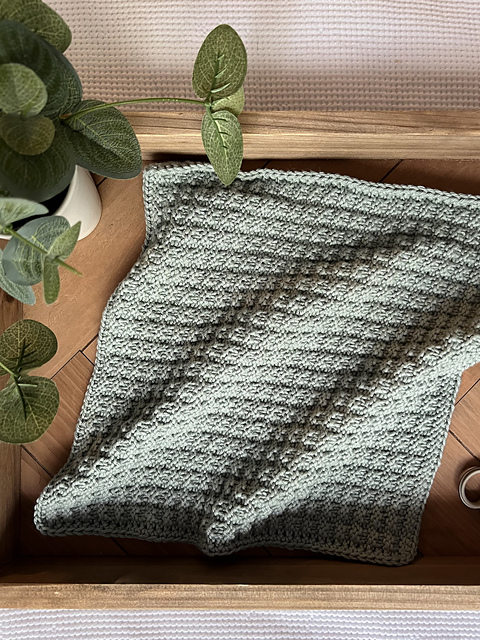 Ravelry: Pine Dish Cloth pattern by Ashley Liles