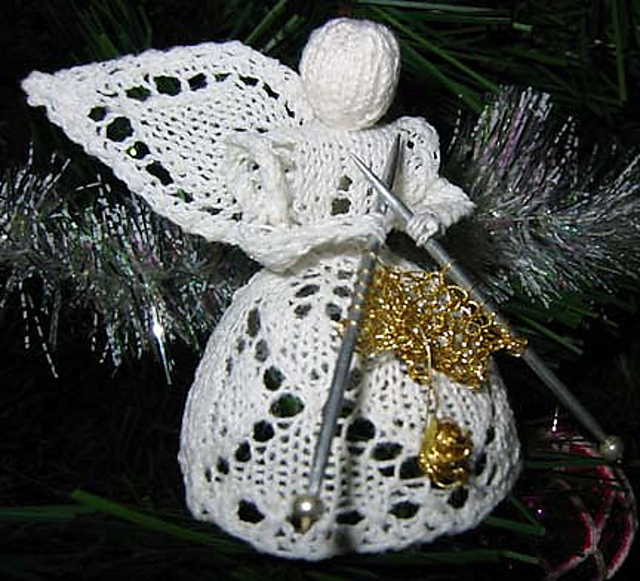 Ravelry: 2nd-wing-knitting Angel (Leaf Angel) pattern by Gerdine ...
