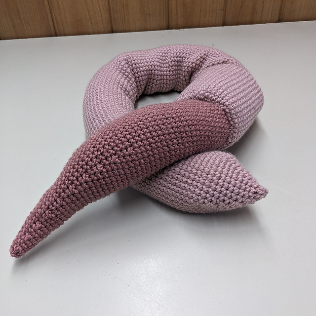 Ravelry: Giant Weighted Earthworm pattern by Laela Overmoyer ...