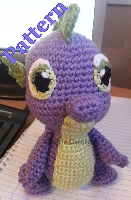 Ravelry: Spike the Dragon pattern by Wu Me Design