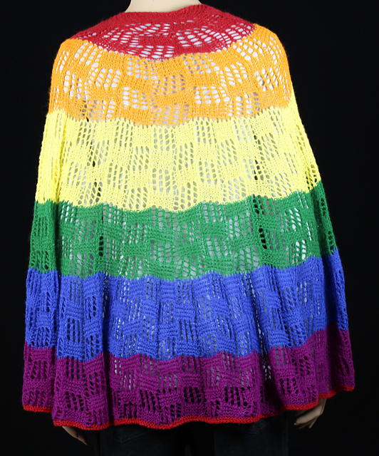 Ravelry: Arcobaleno Half Pi Shawl pattern by Tanja Luescher