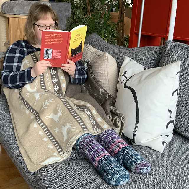 Ravelry: Lace Rib Socks pattern by Tanja Luescher