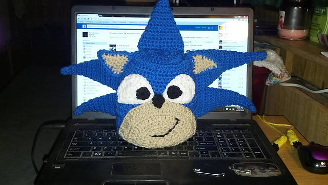 Free Crochet Pattern For Sonic The Hedgehog Hat Sonic The Hedgehog I