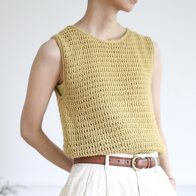 Ravelry: Fresca Top pattern by Rui Yamamuro