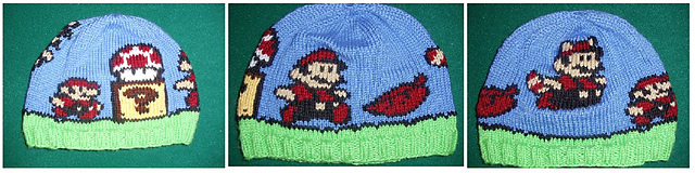 Ravelry: Mario Transformation Hat pattern by Colleen Sandridge