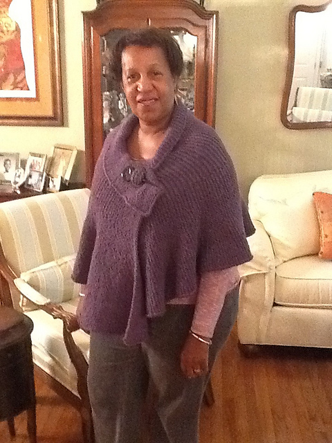 Ravelry: Ruffle Cape In Garter pattern by Miriam Leth-Espensen