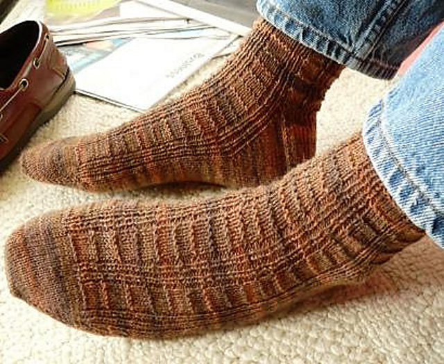 Ravelry: Ladder of Life Toe-Up Socks pattern by Katherine Fagan