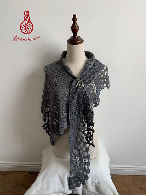 Ravelry: Tibetan Yak Crochet Shawl pattern by JJ Wong