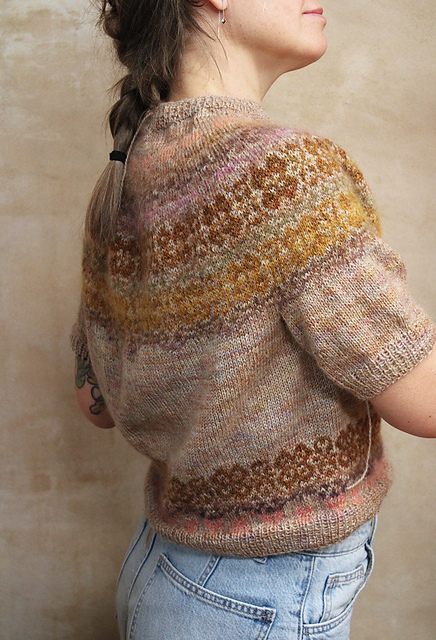 Ravelry: YamaFibreArt's Golden Poppy Sweater **TEST KNIT**