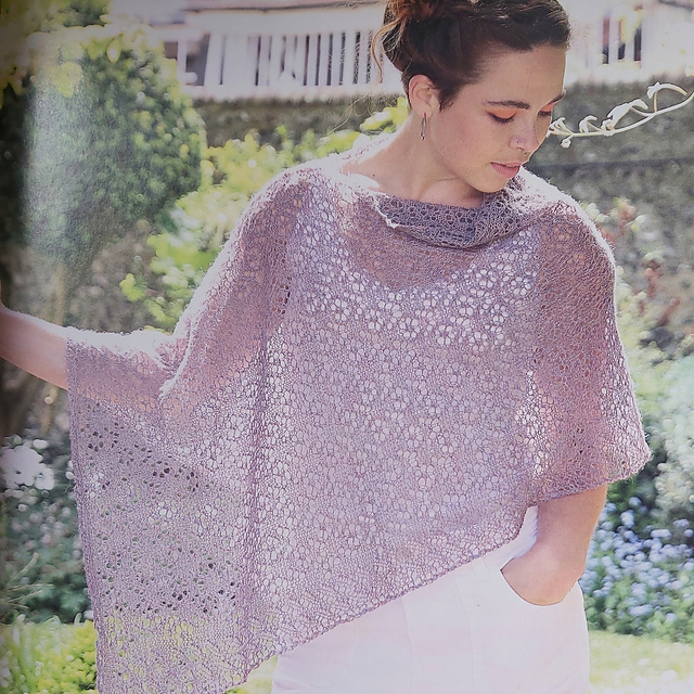 Ravelry: Lace Poncho pattern by Anniken Allis