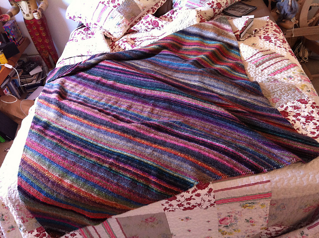 Ravelry: YarnArtSerious' Noro Blanket