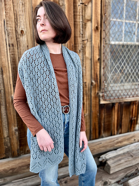 Ravelry: Morning Chill Wrap pattern by Yarn Citizen Design Team
