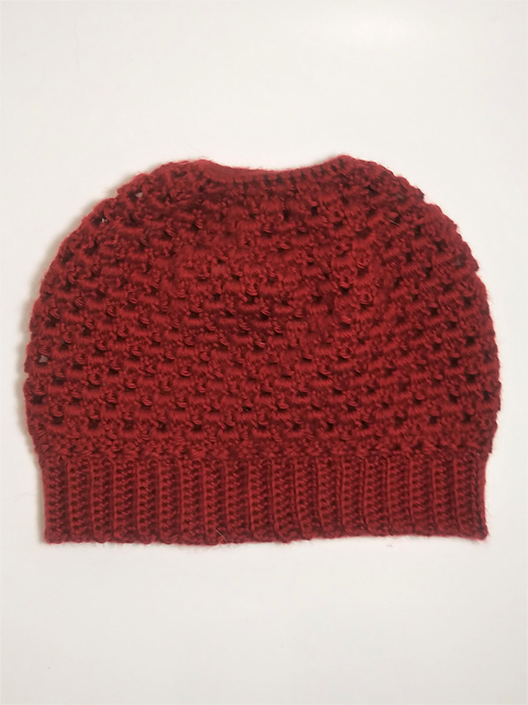 Ravelry: Messy Bun Hat pattern by Shala Goldsmith