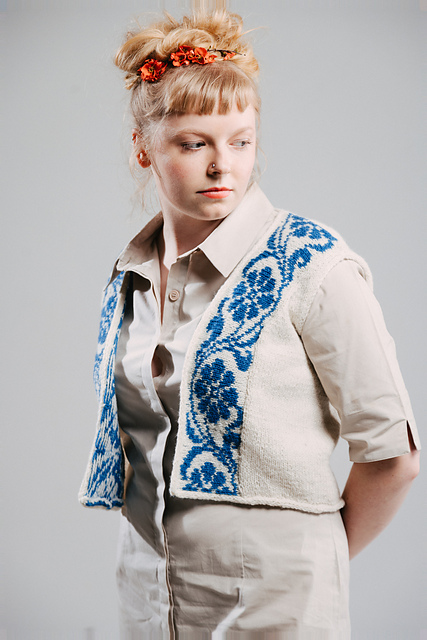 Ravelry: Myrtle Waistcoat pattern by Rebecca Clow