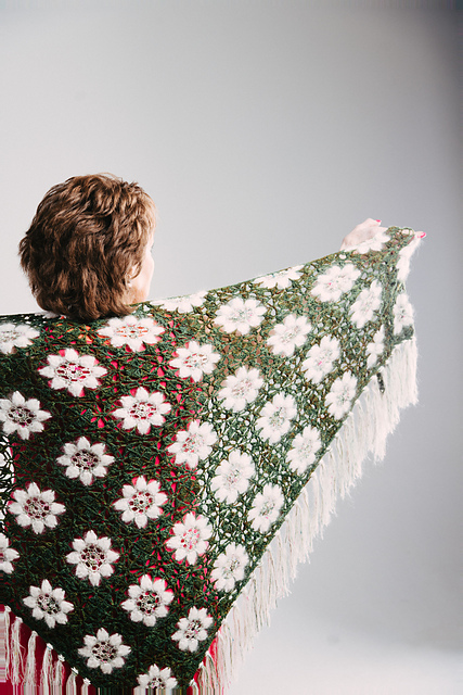 Ravelry: Gothic Shawl pattern by Merrian Holland