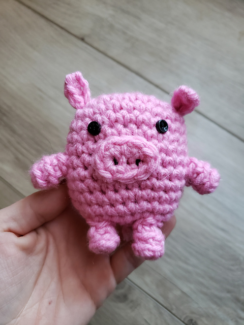 Ravelry: Little Yarn Friends: Pig pattern by Kirsten Roy
