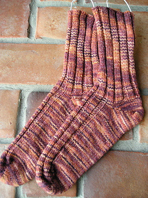 Ravelry: Top-to-Toe Crew Socks pattern by Priscilla Gibson-Roberts