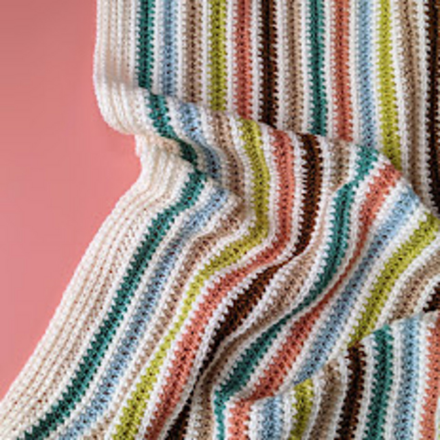 Ravelry: Stacks and Stripes Blanket pattern by Nicole Simpson