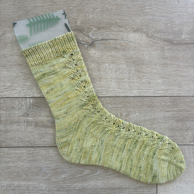 Ravelry: Corn Moon Socks pattern by Lisa Overby