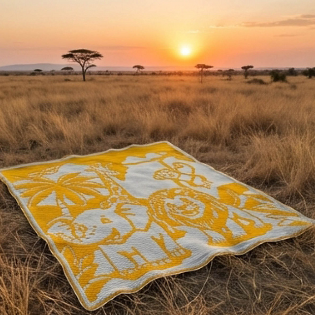 Ravelry: Under the Savanna Sun Mosaic Overlay pattern by Laura de Vries