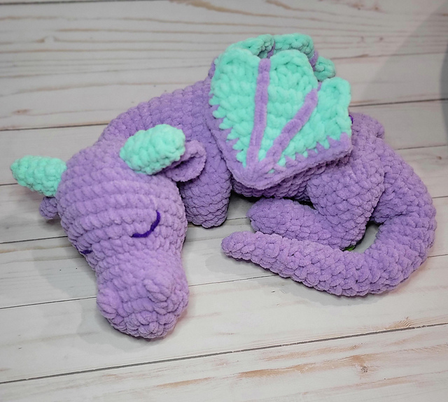 Ravelry: Sleeping Dragon baby pattern by Sophia H