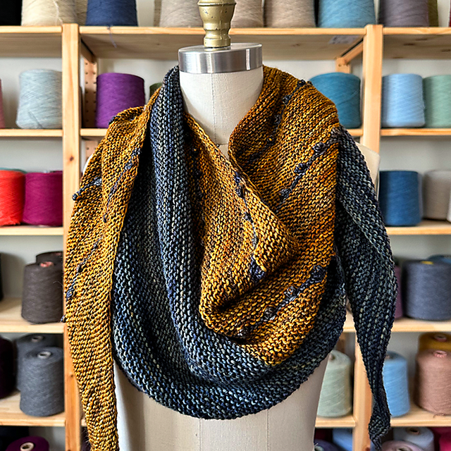 Ravelry: Creek Bed Scarf pattern by Theresa Gaffey