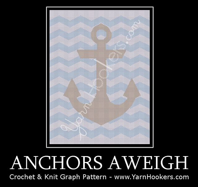 Ravelry: Anchors Aweigh Chart pattern by YARNHOOKERS.COM
