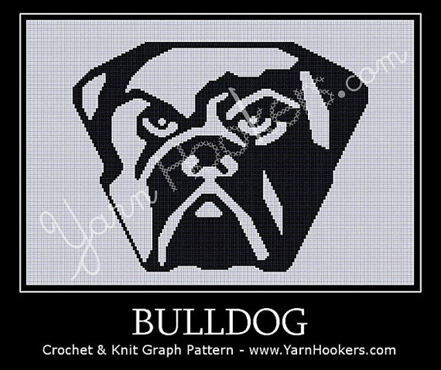 Ravelry: American Bulldog Chart pattern by YARNHOOKERS.COM
