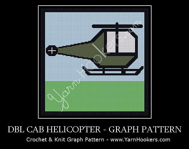 Ravelry: Double Cab Helicopter Chart pattern by YARNHOOKERS.COM