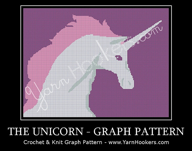 Ravelry: Mythical Unicorn Chart pattern by YARNHOOKERS.COM
