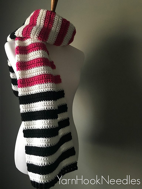 Ravelry: The Color Block Scarf pattern by Jerica Tompkins