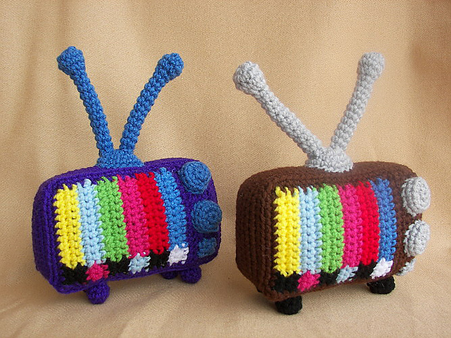 Ravelry: Test Pattern TV pattern by Deb D'Zio