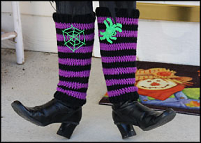 Ravelry: Witch Way, This Way Leg Warmers pattern by Yarn Twins
