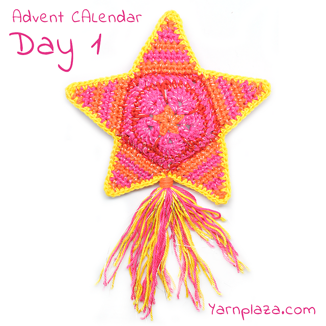 Ravelry: Advent CALendar: day 1 pattern by Yarnplaza.com