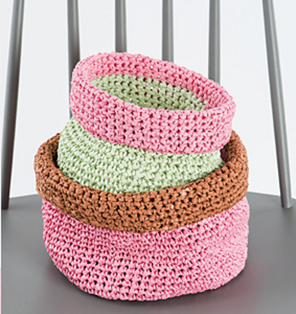 Ravelry: Paper Basket pattern by Rico Design