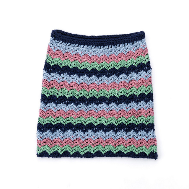 Ravelry: Riding Waves Skirt pattern by Yarnspirations Design Studio