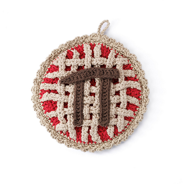 Ravelry: Cherry Pi Dishcloth pattern by Yarnspirations Design Studio