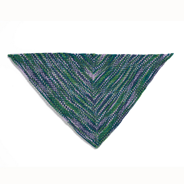 Ravelry: Weekend Weave Triangle Scarf pattern by Yarnspirations Design ...