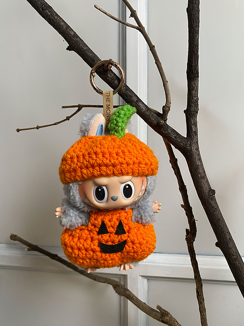 Ravelry: LaBOOboo Pumpkin & Ghost Costumes pattern by Yarnspirations ...