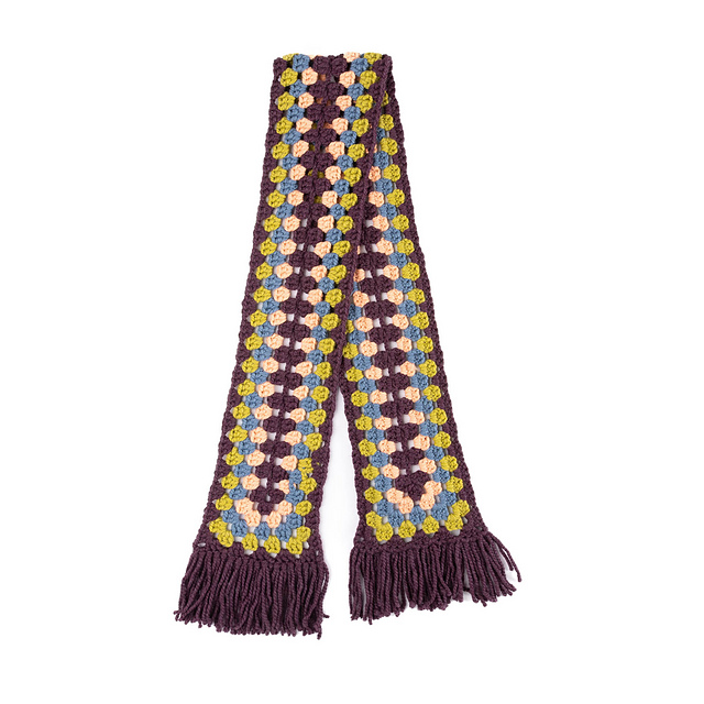 Ravelry: Roundabout Scarf pattern by Yarnspirations Design Studio