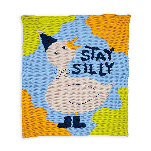 Ravelry: Silly Goose Blanket pattern by Yarnspirations Design Studio