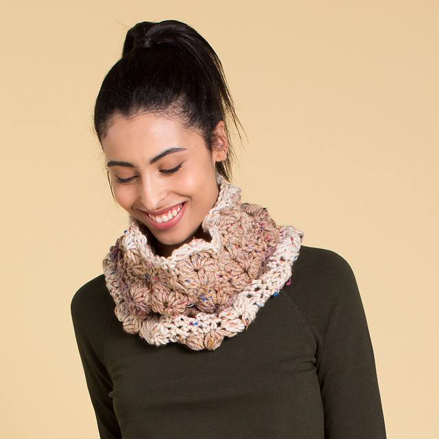 Ravelry: Textured Cowl pattern by Yarnspirations Design Studio