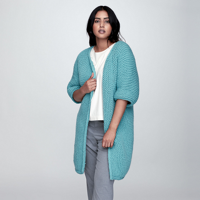 Ravelry: Minimalist Jacket pattern by Yarnspirations Design Studio