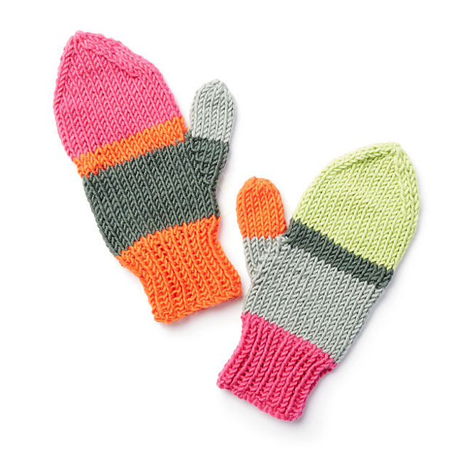 Ravelry: Find a Match Mittens pattern by Yarnspirations Design Studio