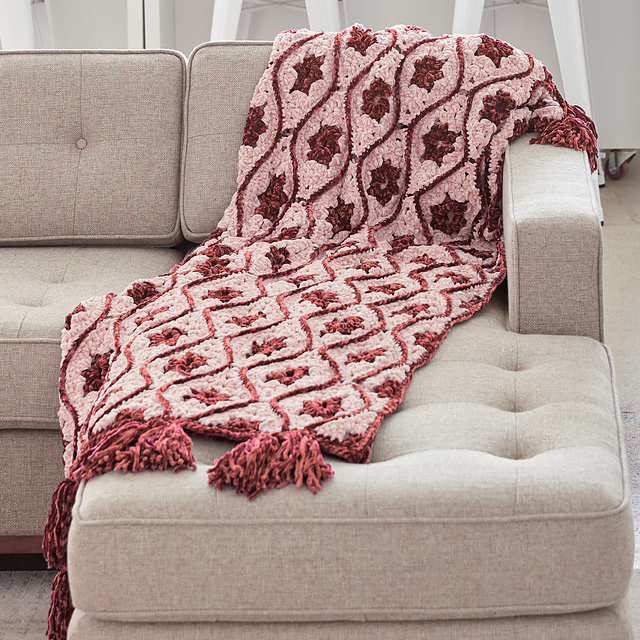 Ravelry: Moroccan Tile Afghan pattern by Yarnspirations Design Studio
