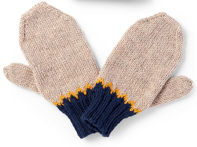 Ravelry: Fair Isle Mittens pattern by Yarnspirations Design Studio