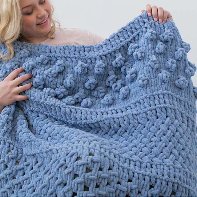 Ravelry: Multi Texture Afghan pattern by Yarnspirations Design Studio