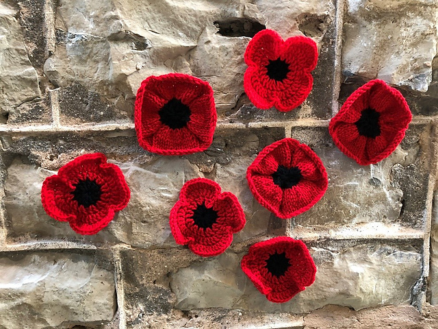 Ravelry: The Poppy Project: Crochet version pattern by Yarnspirations ...