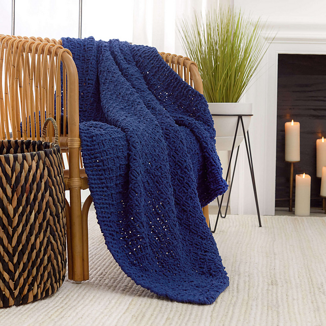 Ravelry: Simple Textured Throw pattern by Sarie Tales