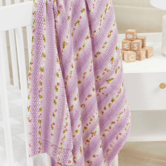 Ravelry: Precious Petals Baby Blanket pattern by Rebecca J. Venton